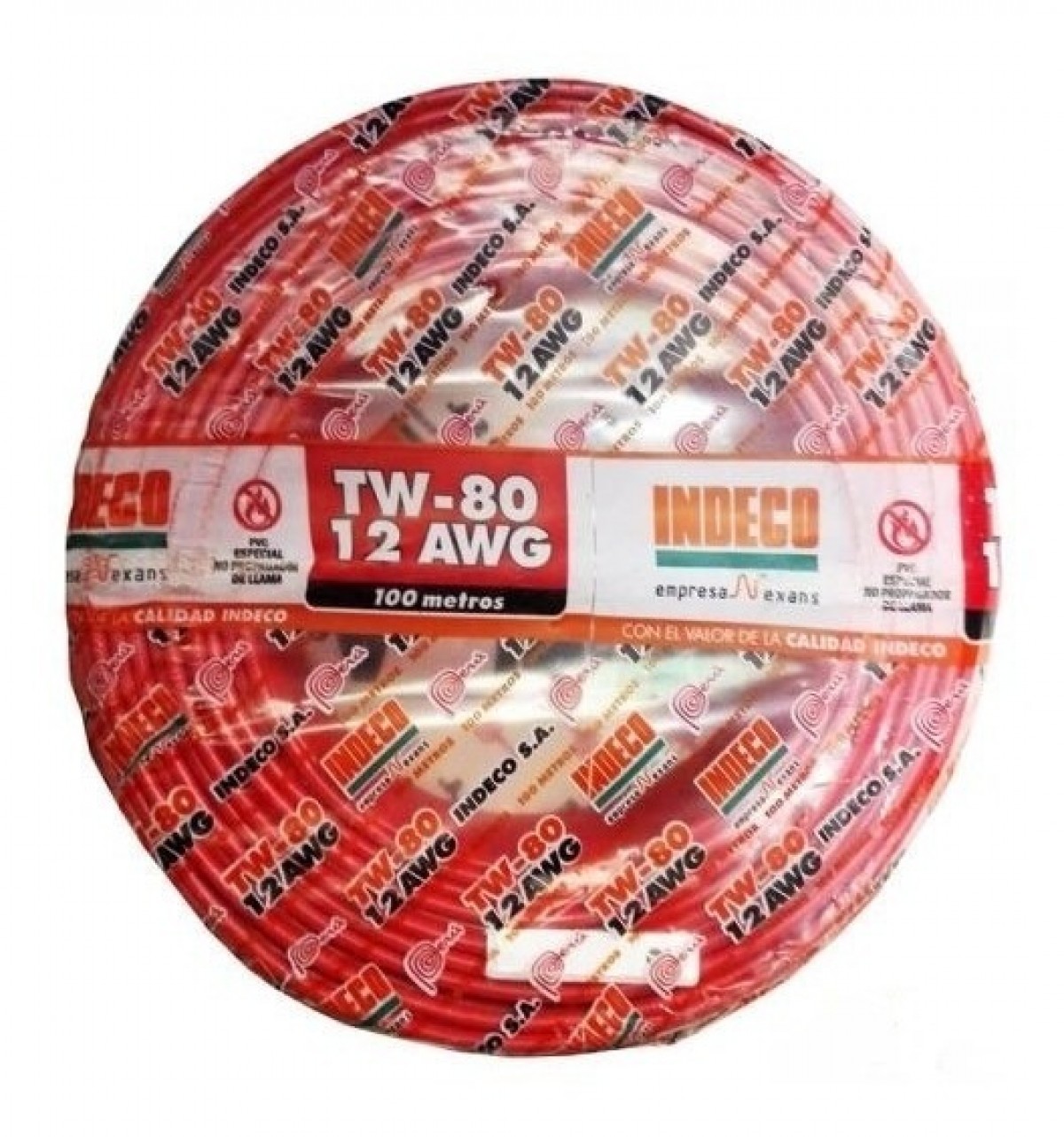 CABLE TW-80 450/750 V 12 AWG